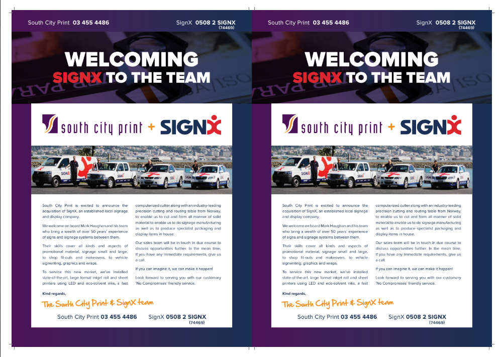 About SignX | Leading Signage Company in Dunedin & Across NZ